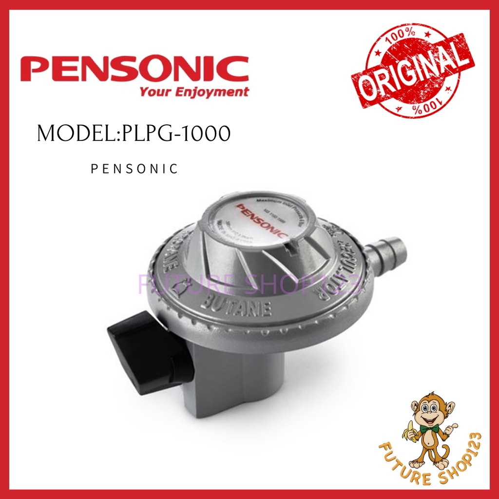 Pensonic PLPG1000 Low Pressure Gas Regulator / Complete set with 2 ...
