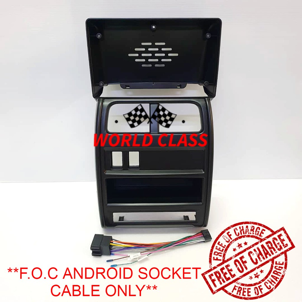 PROTON SAGA VVT 2016-2018 9" ANDROID CASING (FREE PLUG & PLAY CABLE ...