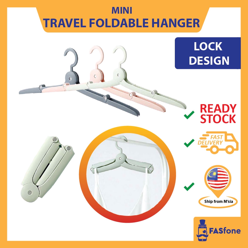 Hanger Cloth Hanger Travel Hanger Foldable Hanger Small Folding Hanger ...