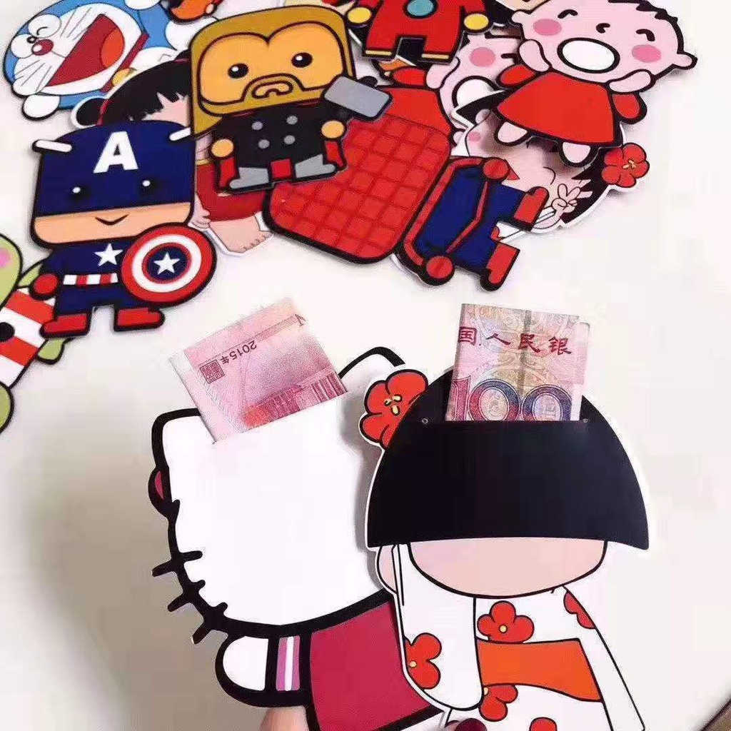 3D Personality and Creativity Cartoon Red Packet Animation Angpao ...