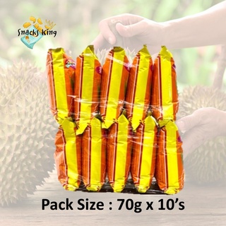 Durian Flavored Popcorn / Pop Corn Perisa Durian / Keropok Durian (70g ...