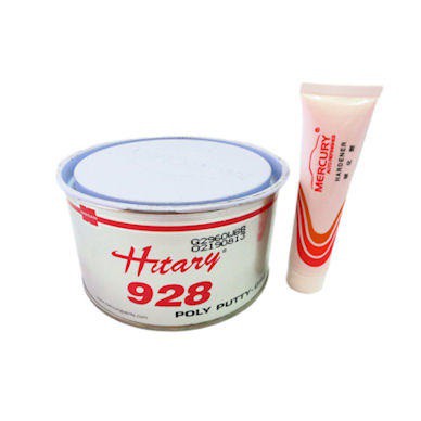 Original Poly Putty 原子灰Hitary 928 Car Poly Putty 1kg (Grey) With ...