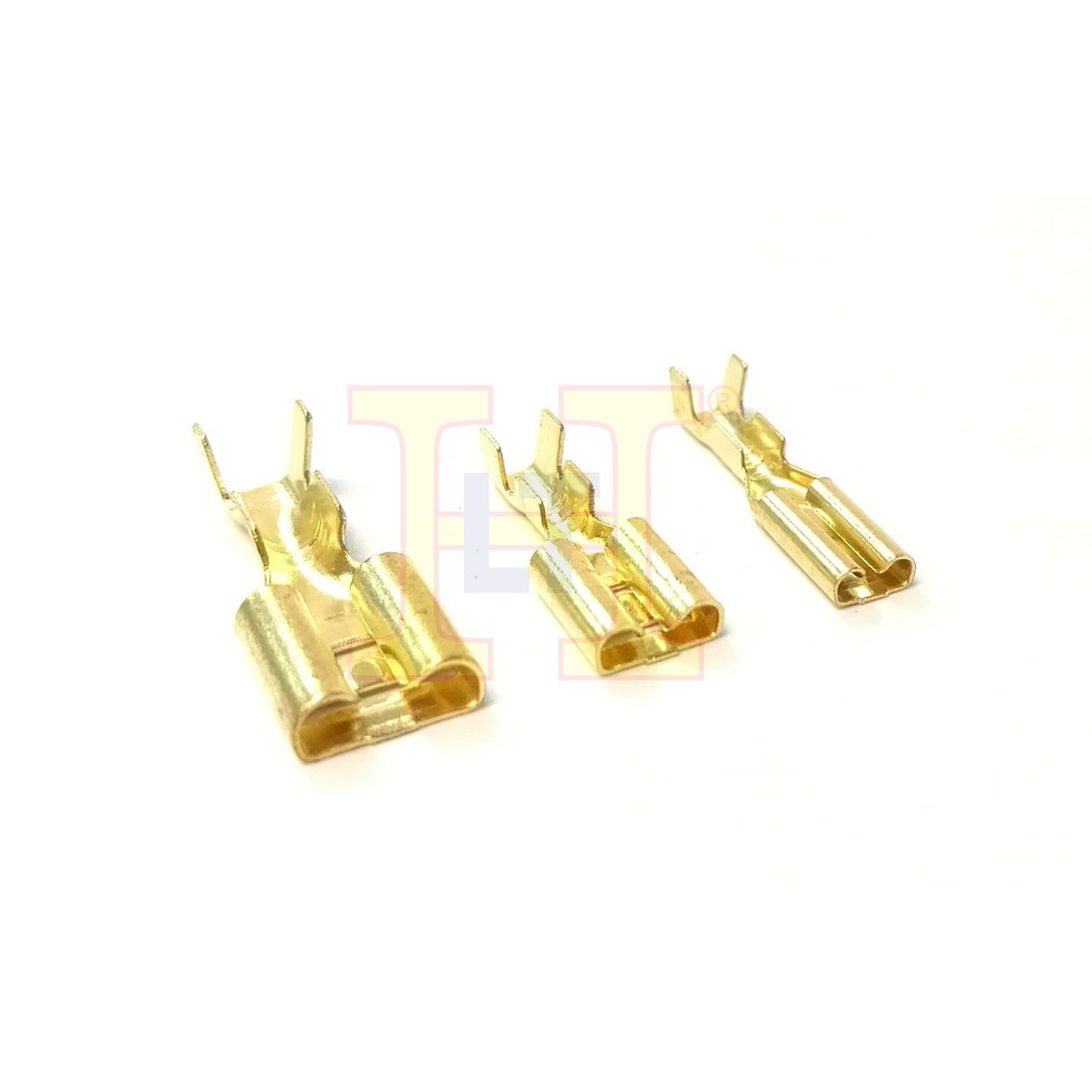 CABLE LUG FLAT FEMALE / SPEAKER TERMINAL NON INSULATED (COPPER) G0781 ...