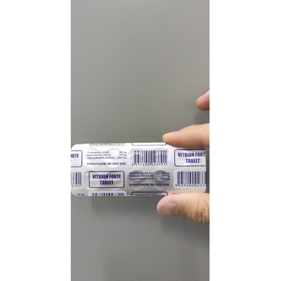 VITBION FORTE [Vitamin B1,B6,B12] Tablet (10's/strip) | Shopee Malaysia