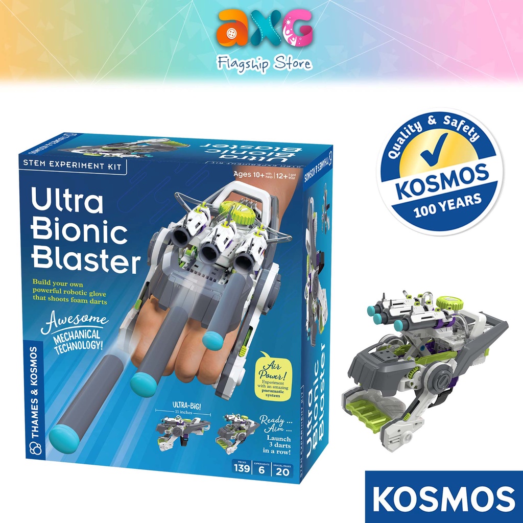 Thames & Kosmos Stem Ultra Bionic Blaster Experiment Kit 620502 | Shopee Malaysia
