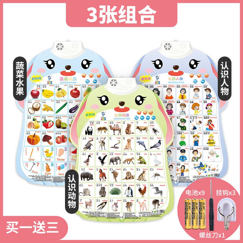 Chart Voice early edu Baby Sound Peta Bayi Suara Kanak-kanak Awal ...