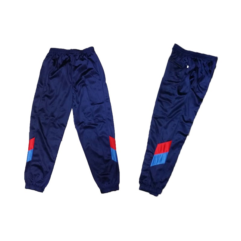 [LOCAL READY STOCK] Dark Blue Tricot Sports Track Bottom Pants / Seluar ...