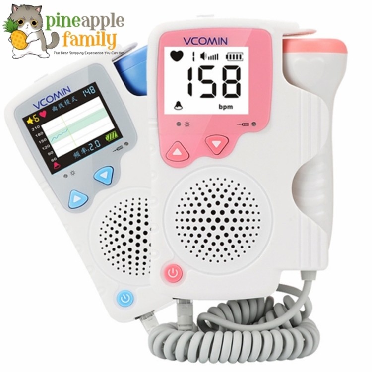 Fetal Doppler Household Portable Medical Fetal Doppler Baby Heart ...