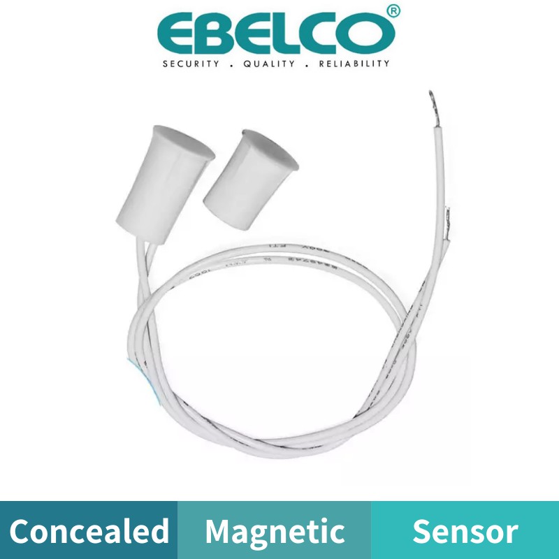 EBELCO Alarm Concealed Recessed Magnetic Door Contact Sensor | Shopee ...