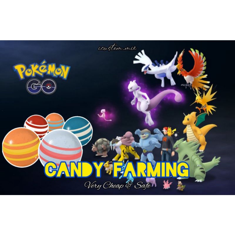 Pokemon Go Candy Farming Service | Shopee Malaysia