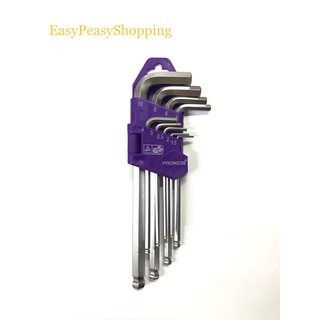Heavy Duty Prowess Allen Key Set /Kunci Allen (READY STOCK) | Shopee ...