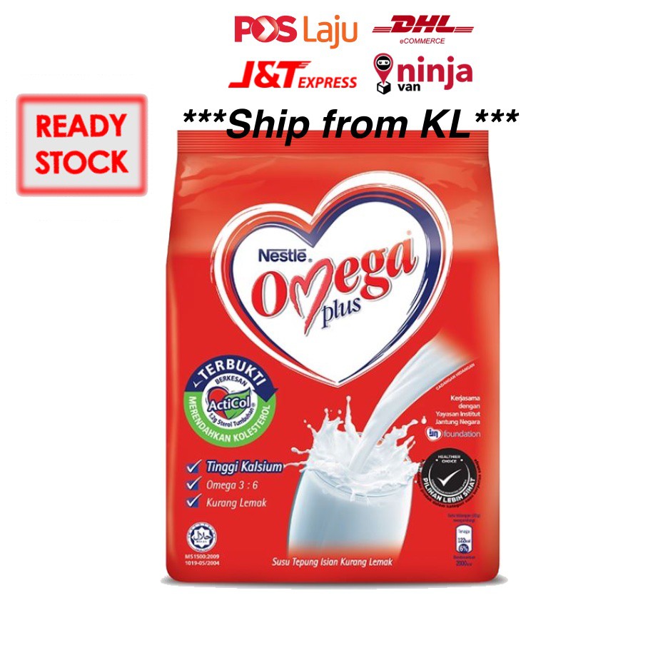 Nestle Omega Plus Milk Powder 1kg | Shopee Malaysia