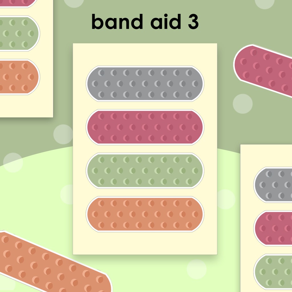 Sticker Band Aid 3 | Shopee Malaysia