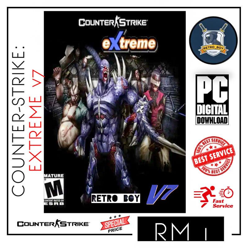COUNTER-STRIKE: EXTREME v7 [DIGITAL DOWNLOAD] | Shopee Malaysia