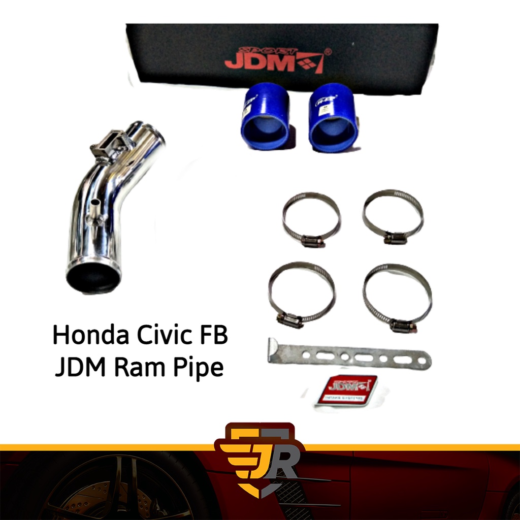 Ram Pipe JDM Honda Civic FB 2014+ Air Intake Open Pod Air Filter Ram ...