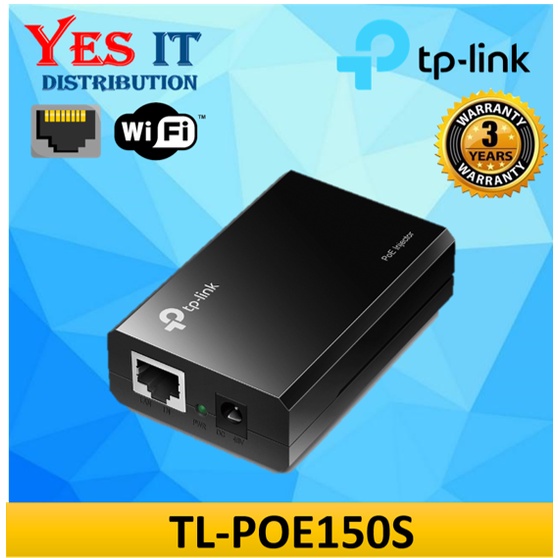 TP-LINK TL-POE150S Power over Ethernet POE Injector Adapter | Shopee ...
