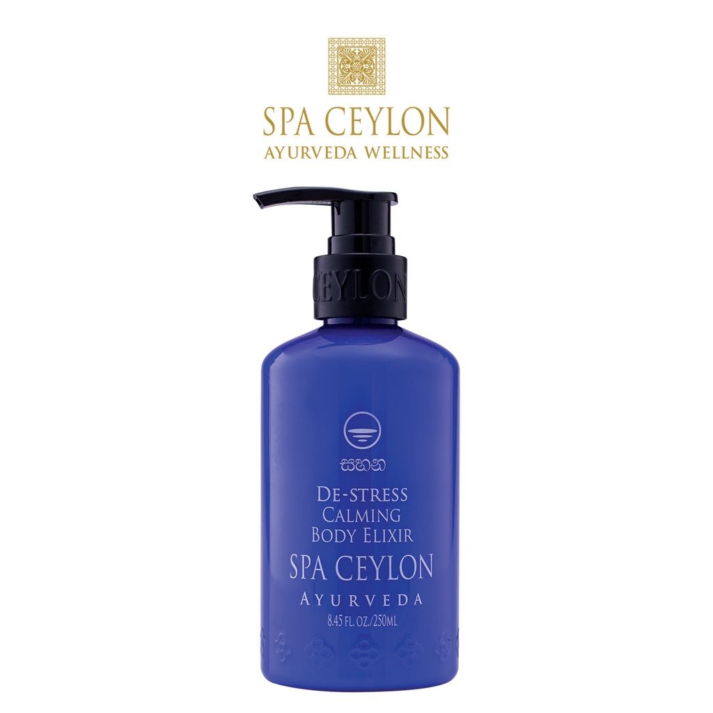 Spa Ceylon Ayurveda De-Stress Calming Body Elixir (250ml) | Shopee Malaysia