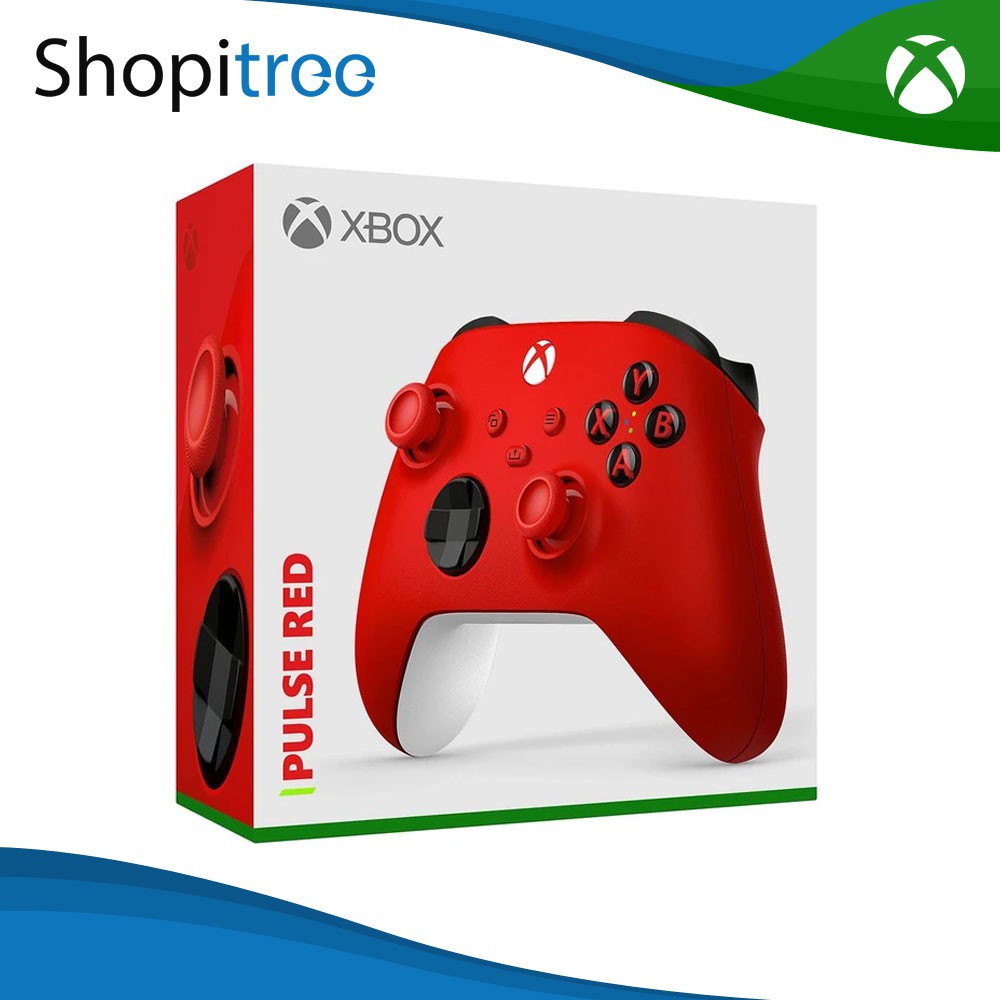 XBox Series Wireless Controller - Pulse Red [Official Microsoft Product ...