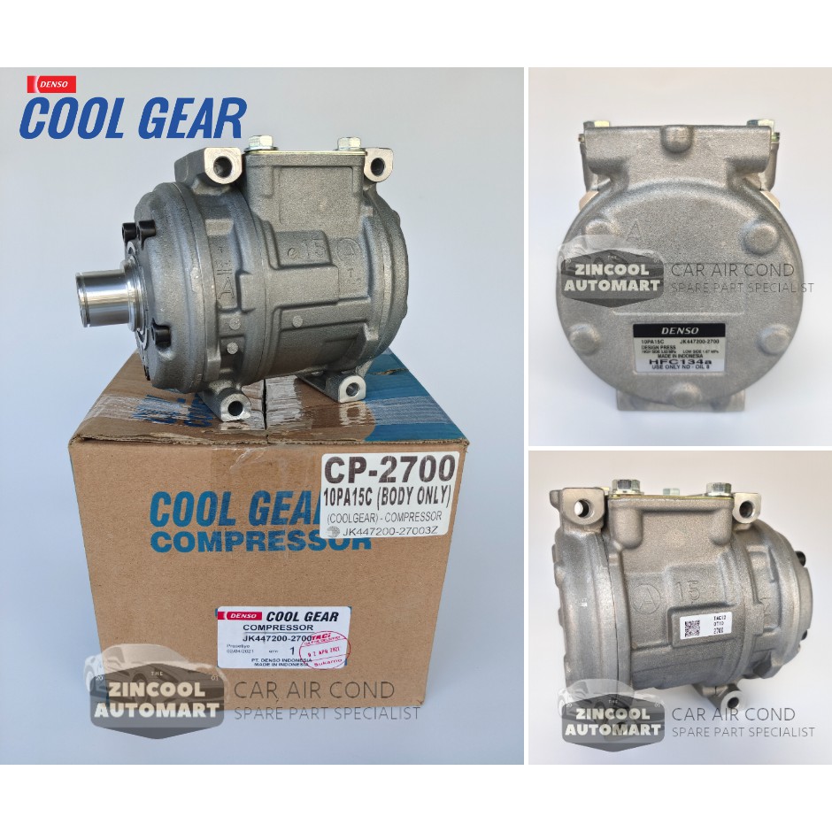 Compressor ND 10PA-15C Without Magnet Clutch For A/C Denso System ...