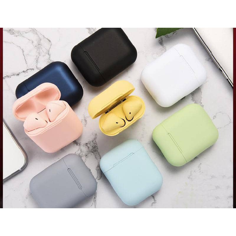 inPods 12 TWS Makaron Wireless Bluetooth Earphone (16 Colors) | Shopee ...