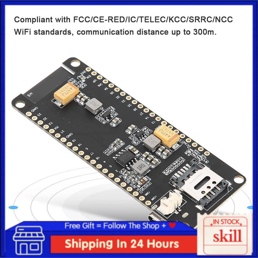 Ttgo T Call V1 3 Esp32 Wireless Module Usb To Ttl Cp2104 Wifi Bt Uart I2c I2s Beecost