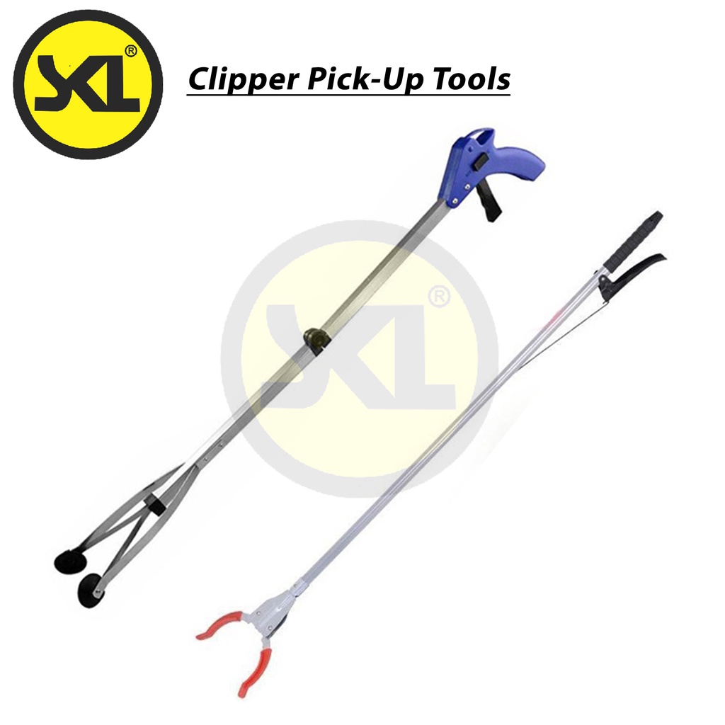 Aluminum Alloy Garbage Clip Pick-up Tools/ Rubbish Picker/ Foldable ...