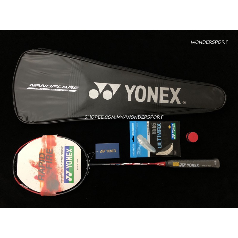 Yonex NANOFLARE 700 Red SP Japan Grade Set | Shopee Malaysia