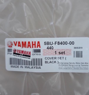 y125 125 125Z 125ZR Y125Z Y125ZR Inner Coverset body cover set hitam ...