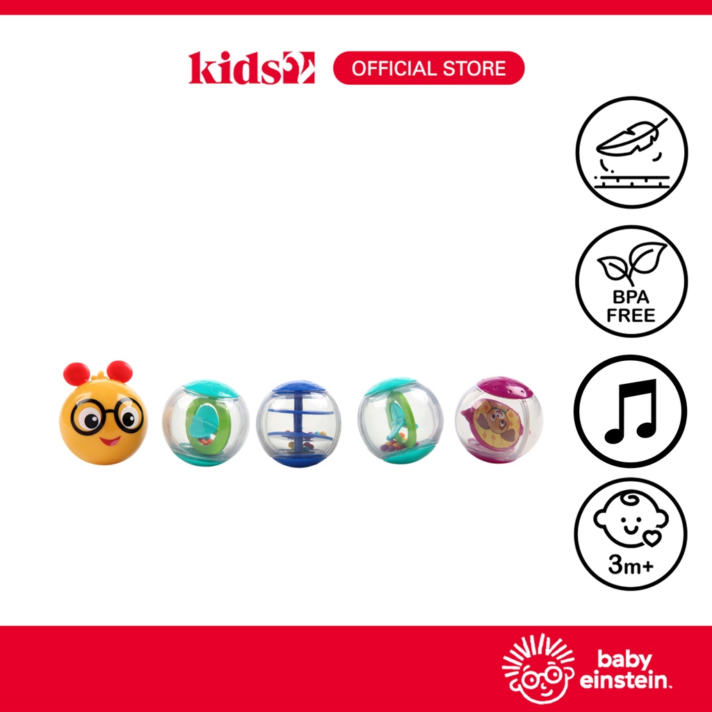 Baby Einstein Roller-pillar Activity Balls Toy - 3 months above ...