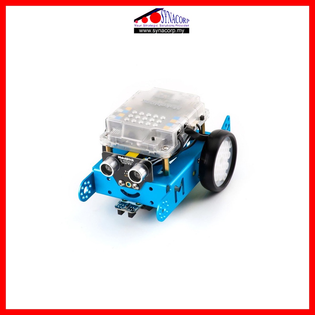 Makeblock mBot V1.1 - Blue (Bluetooth & 2.4G Version) | Shopee Malaysia