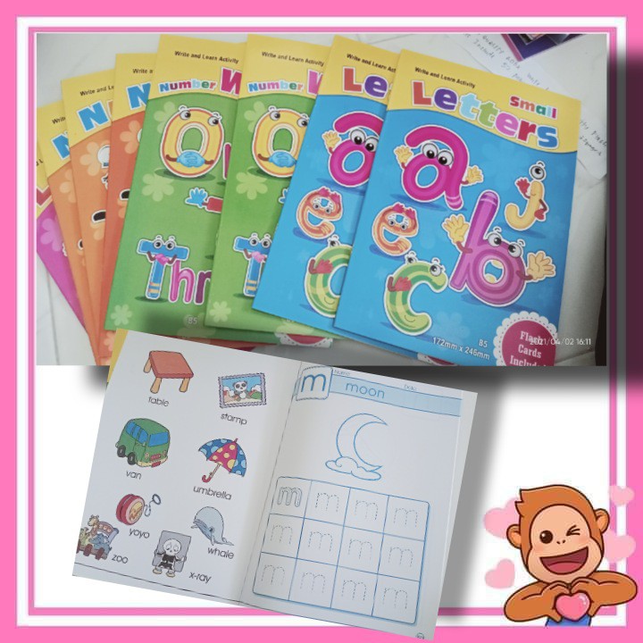 Buku belajar menulis ABC 123 Writing Book ABC 123 | Shopee Malaysia