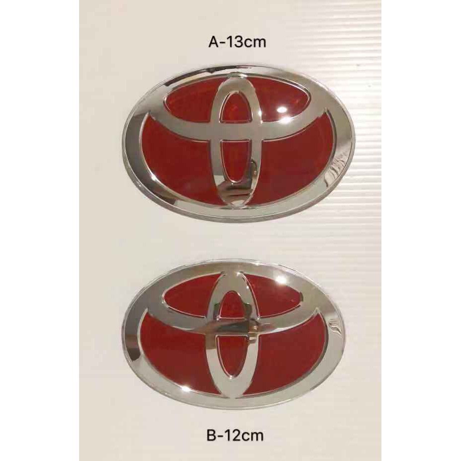 Toyota Red Logo Logo Merah Toyota Emblem Toyota Emblem | Shopee Malaysia