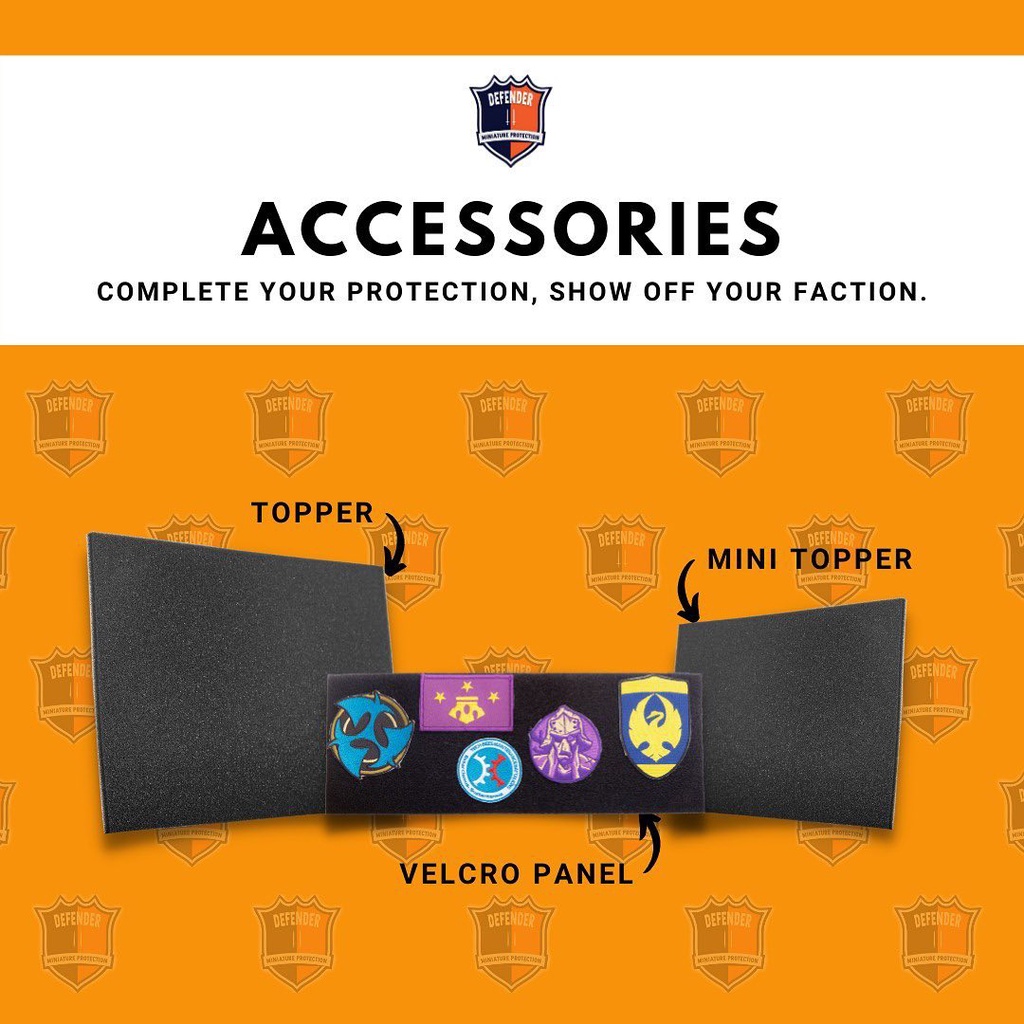 Defender Protection System Defender Foams Defender Topper FULL 255mm x ...