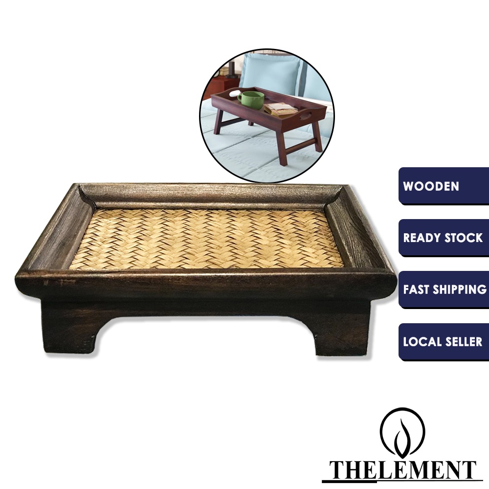 Dulang Hantaran Anyaman Mengkuang Dulang Raya Wooden Tray for Display ...