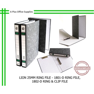 LION 25mm Ring File / Fail Kulit Keras - 1801-D Ring File, 1802-D Ring ...
