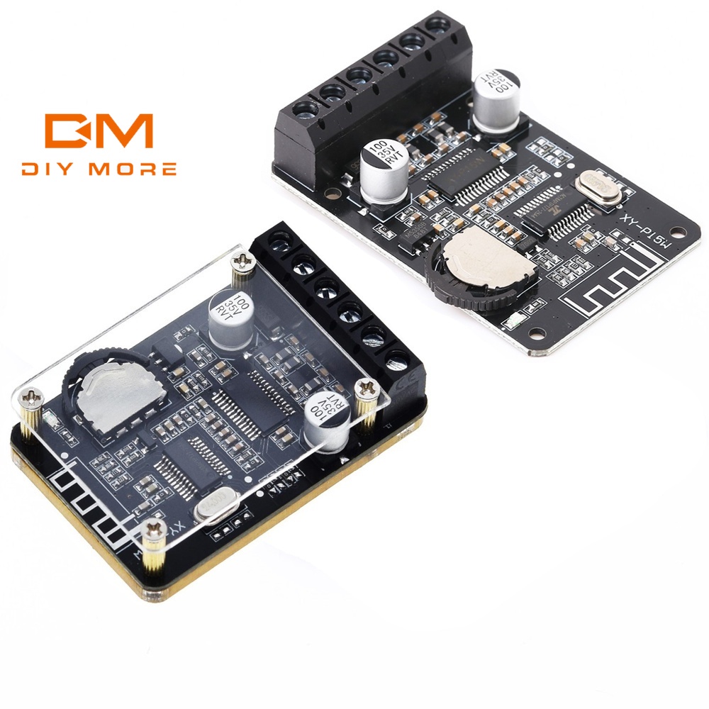 DIYMORE Amplifier XY-P15W Digital Stereo Bluetooth Power Amplifier ...