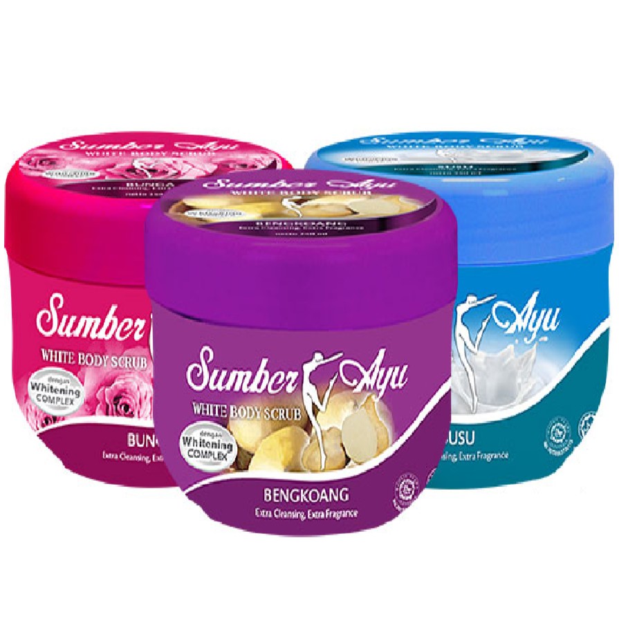 SUMBER AYU WHITE BODY SCRUB 250ML | Shopee Malaysia
