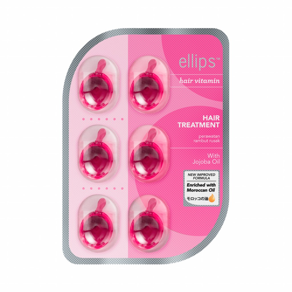 Ellips Hair Vitamin Hair Treatment with Jojoba Oil 6s | Shopee Malaysia