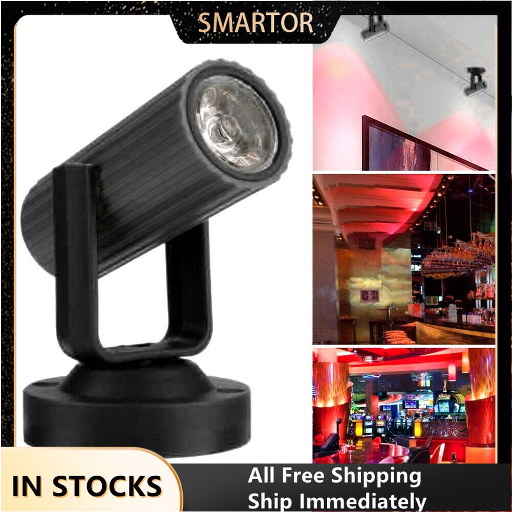 RGB 1W Led Stage Spotlight, Portable Light, 360 Degrees, Soft, Used for ...