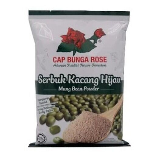 Tepung Kacang Hijau Cap Bunga Rose 400gm | Shopee Malaysia
