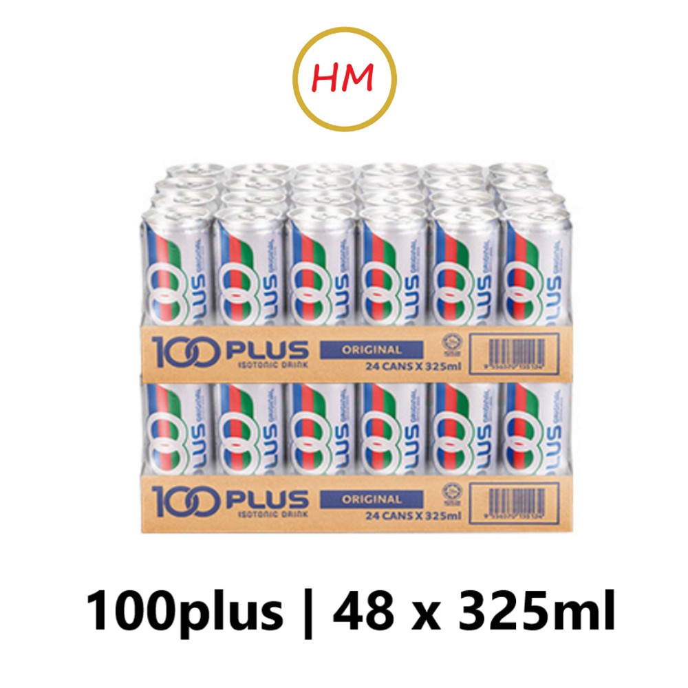 100Plus Regular (24 can x 325ml) x 2 Carton | Shopee Malaysia