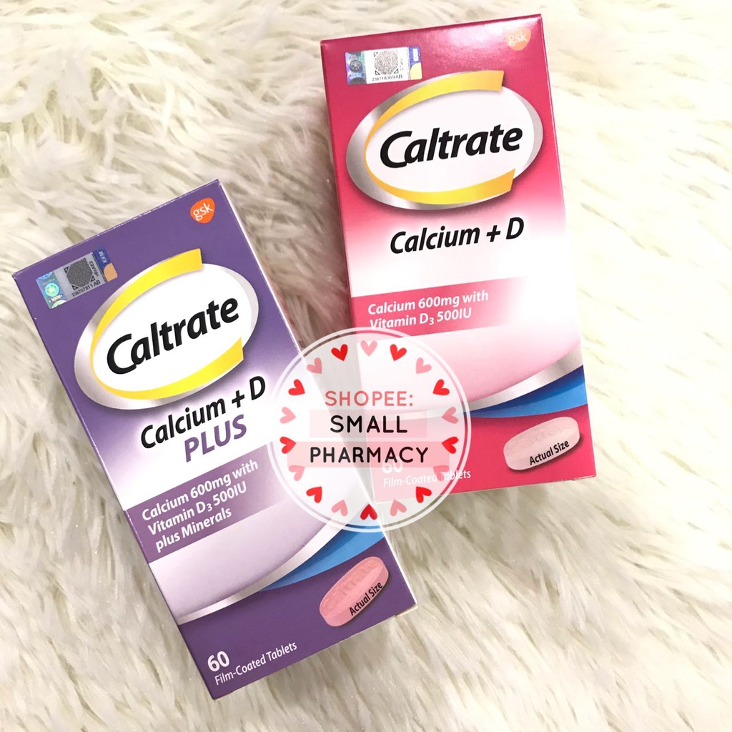 Caltrate Calcium Calcium 600mg Vitamin D3 500iu Calcium 600mg