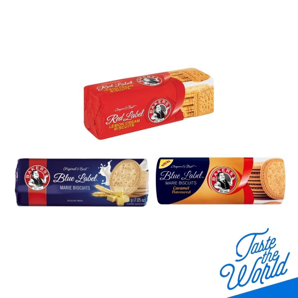 Bakers Blue & Red Label Biscuit (200g) | Shopee Malaysia