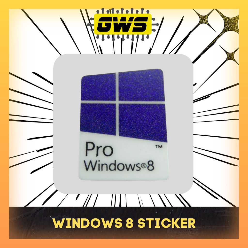 Original Intel Windows8 label WIN8 sticker desktop laptop LOGO sticker ...