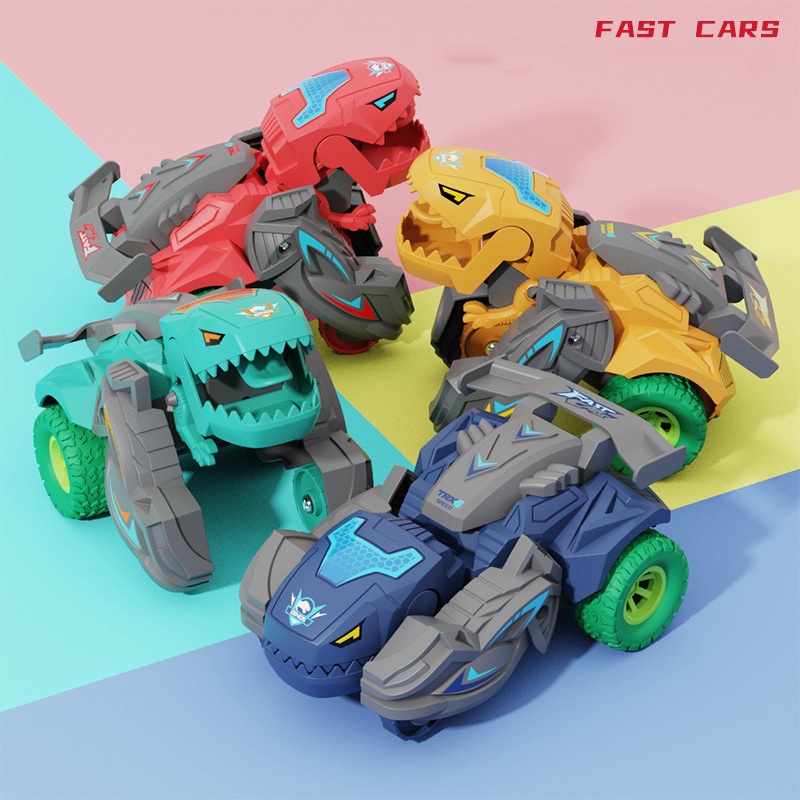 Transforming Dinosaur Car Dinosaur Transform Car Toys Automatic Dino ...