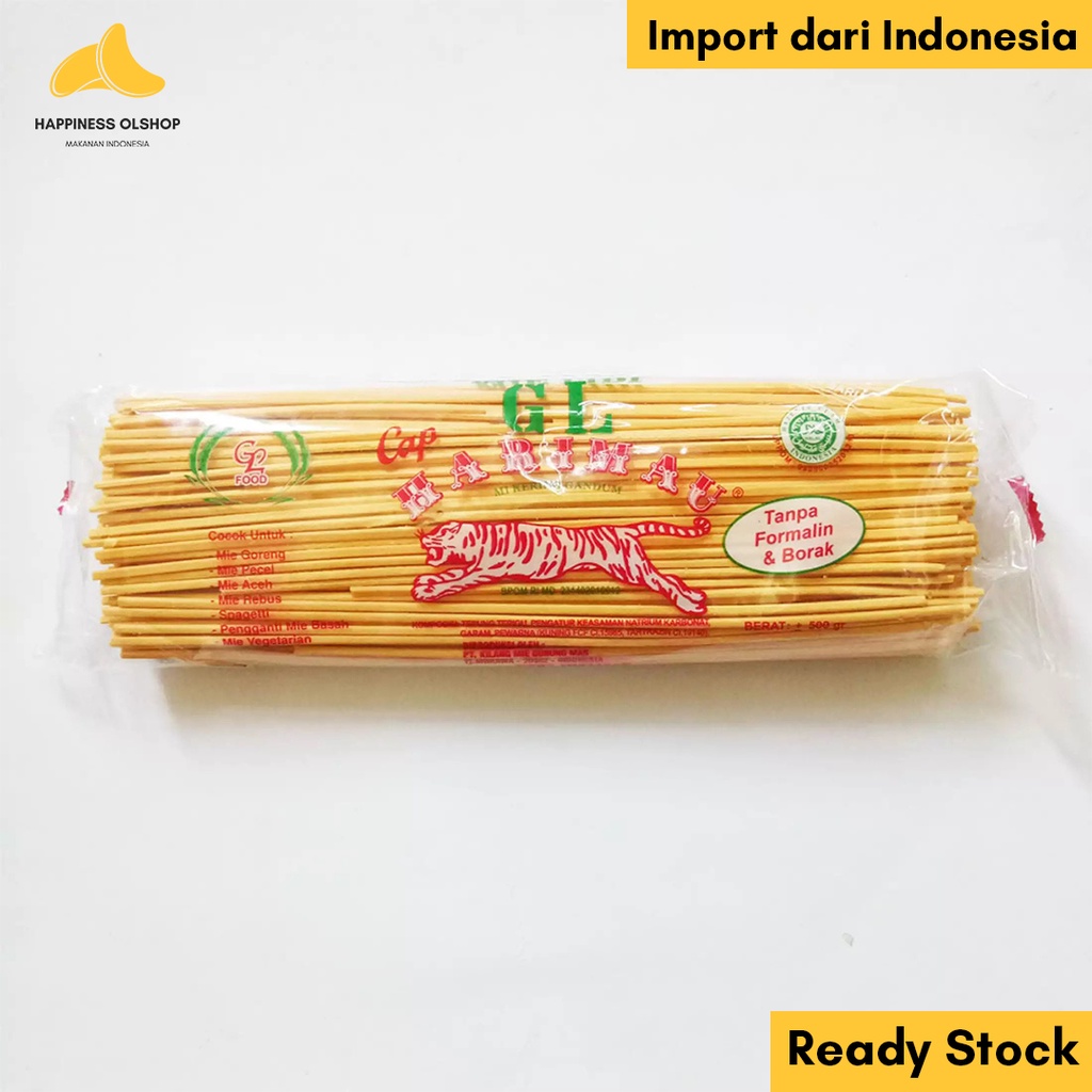 【Ready Stock】Mi Lidi Mi Gomak Cap Harimau 500g/1kg Import Dari ...