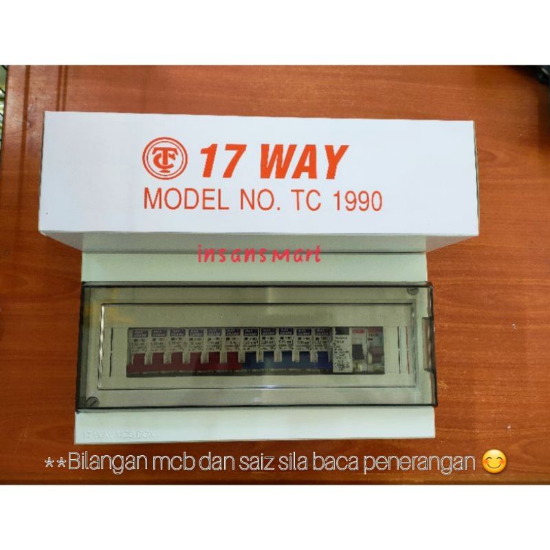 ORIGINAL 17 WAY DB PVC DISTRIBUTION BOARD QUALITY PRODUCT FOR HOUSING ...