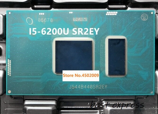 Original i5-6200U SR2EY Intel BGA chipest cpu FJ8066201930409 huge ...