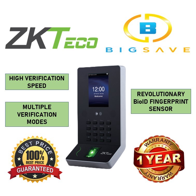 ZKTECO MULTIBIO600/ID MULTI-BIOMETRIC ACCESS CONTROL AND TIME ...
