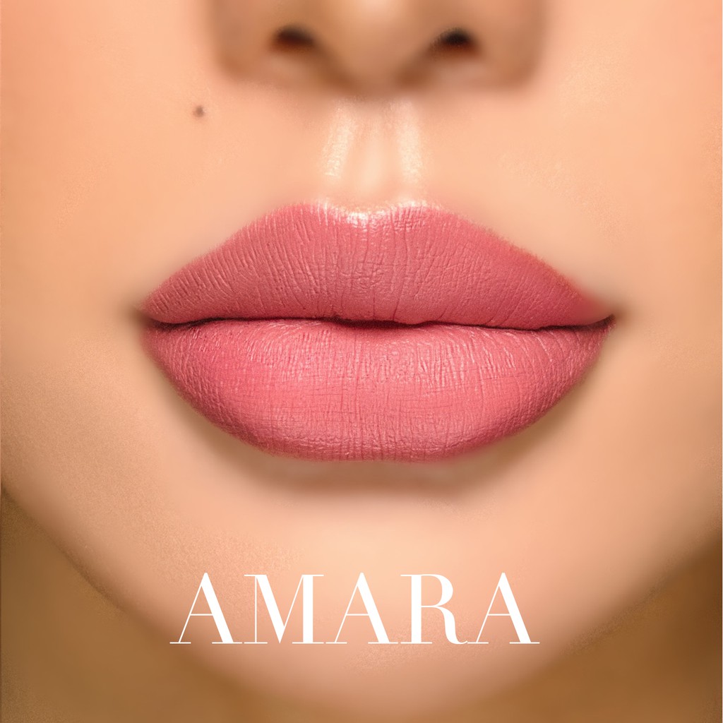 Ameera Beauty Moisturizing Halal Matte Liquid Lipstick (Amara) | Shopee ...